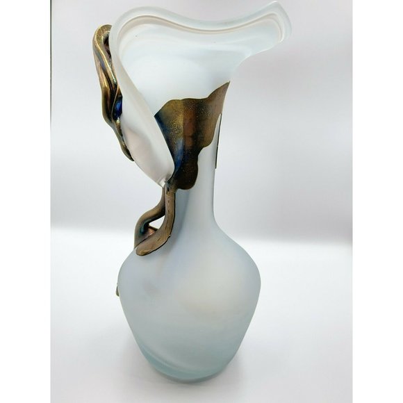 Filip Ravert | Accents | Filip Ravert Hand Blown Art Glass With Copper ...